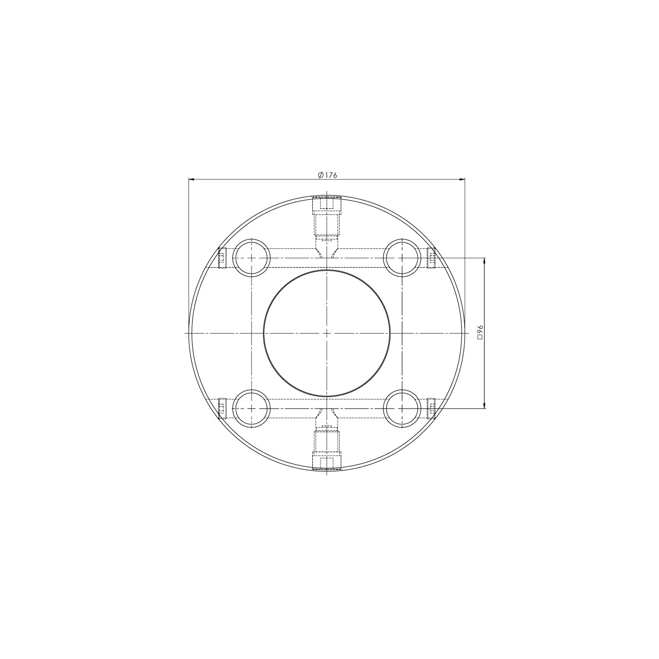 45803: Quick•Point® Round Plate | LANG Technik USA